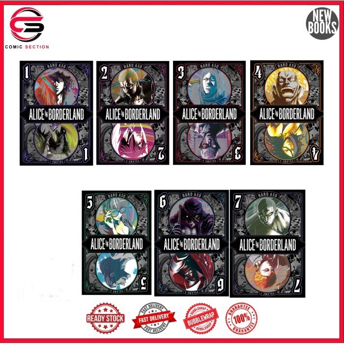 Alice in Borderland manga, by Haro Aso (English) | Shopee Malaysia