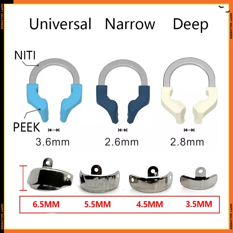 Dental Matrix Bands Matrix Ring Sectional Contoured Matrix System NiTi ...