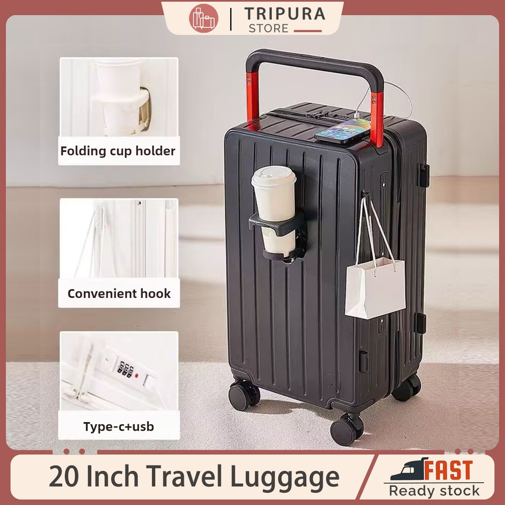 🌟Wide Body Pro🌟 20 Inch Travel Luggage Multifunctional Suitcase with ...