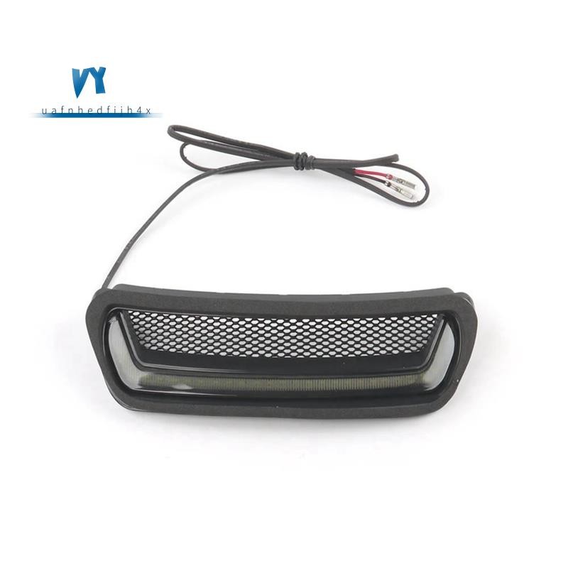 Motorcycle White Tracer Headlight Vent Accent LED for Softail Low El ...