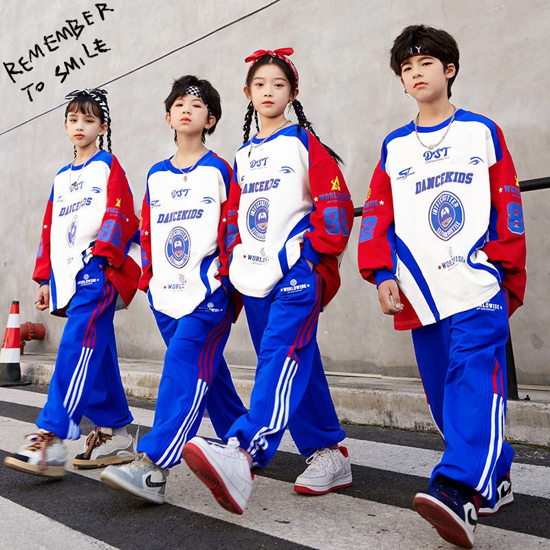 Children Cheerleading Costumes Hip-Hop Elementary School Students Games ...