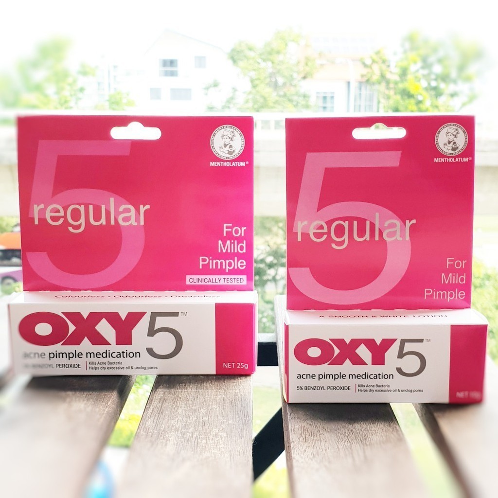 OXY ACNE PIMPLE MEDICATION 5 SIZE 25G (EXP:07/2026) | Shopee Malaysia