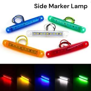 1 pieces 9 LED Car Truck Side Warning Light Signal Lamp 12-24V Waterproof Auto Trailer Van Night ...