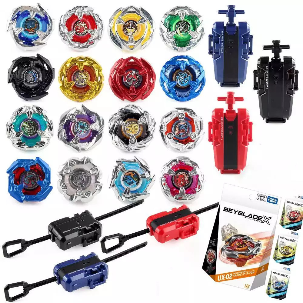 Beyblade BX-01 Dran Sword Black Beyblade Xtreme with Launcher Led Grip ...