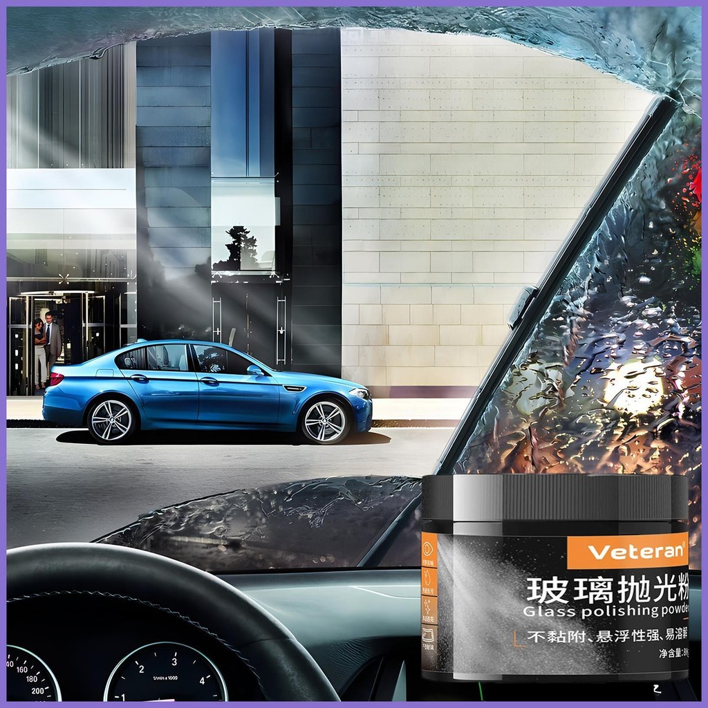 Car Glass Polishing Powder Oil Film Cleaning Powder Quick Repair ...