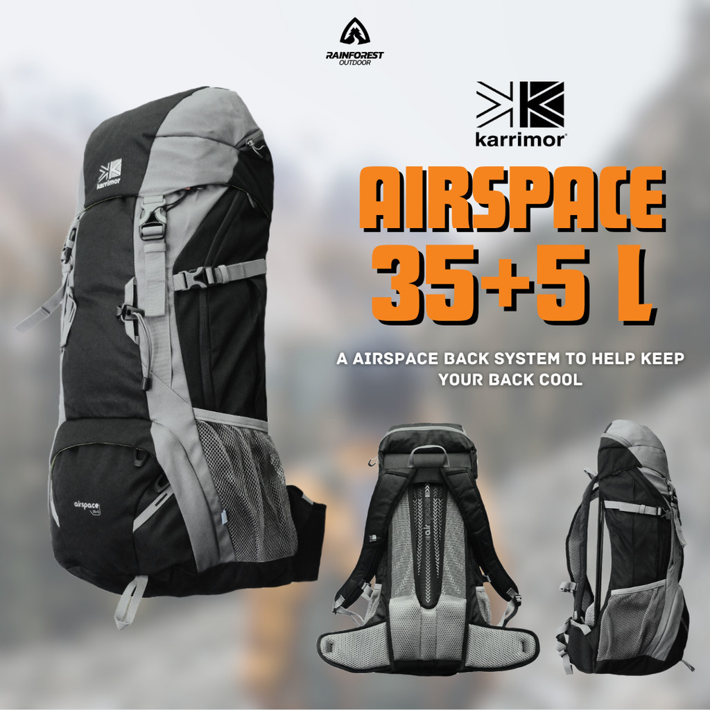 Karrimor Airspace 35+5 L Backpack Rucksack | Shopee Malaysia