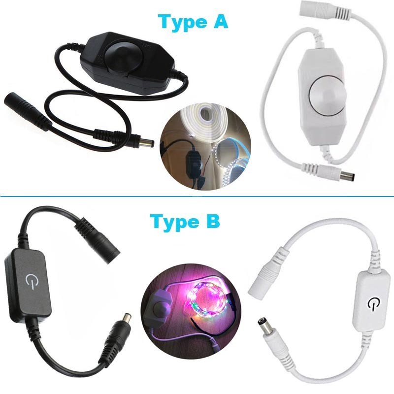 Touch switch dimmer brightness control adjustment LED strip power ...