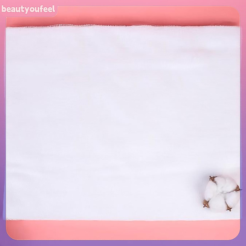 Beautyoufeel 100pcs Disposable Spa Face Gauze Mask Paper Sheet Beauty ...