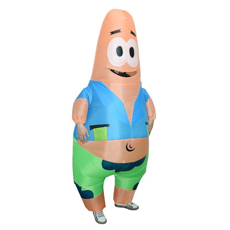 Spongebob and Patrick Inflatable Cosplay Costume for Adult Man and ...