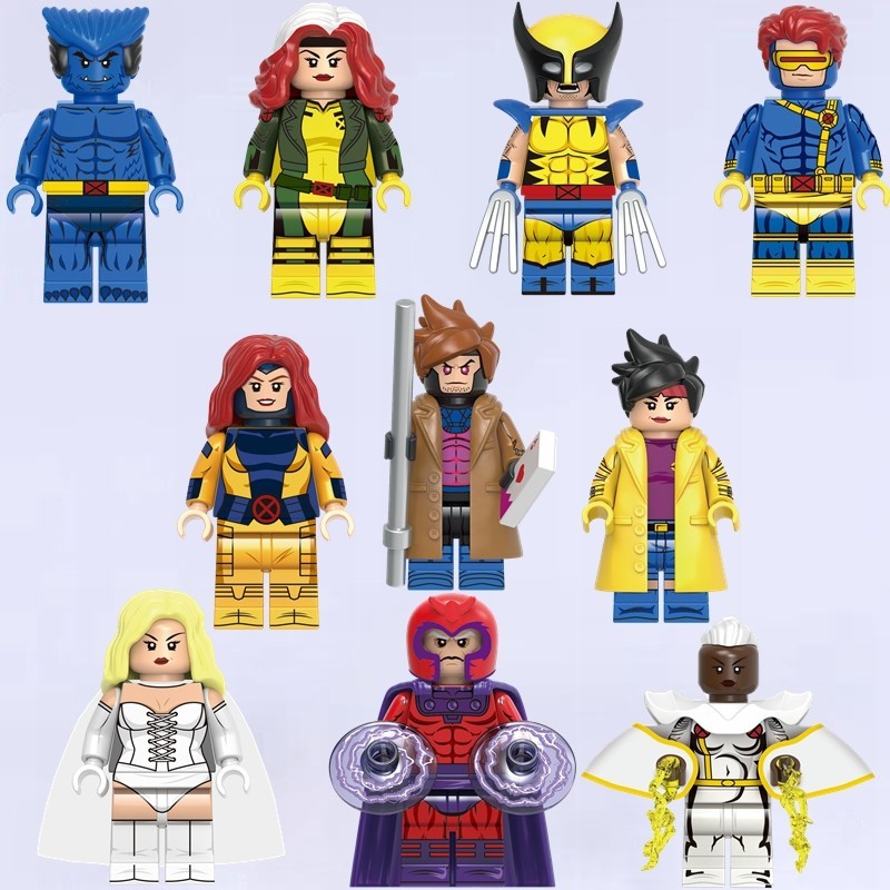Magneto Marvel Movie Building Blocks Toys For Children Minifigures ...
