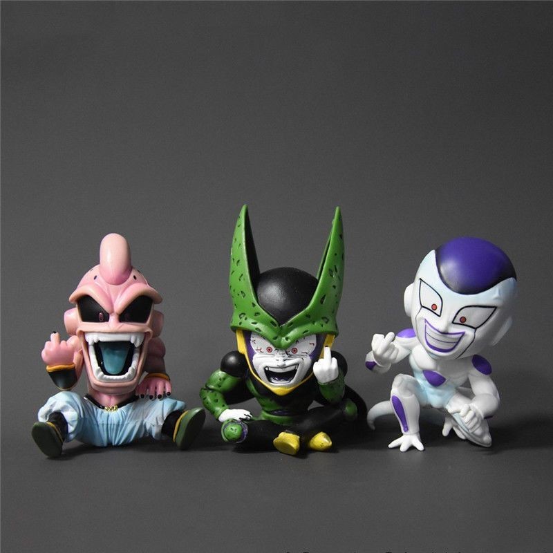 Spot goods dragon ball dragon ball figure Dragon Ball GK Middle Finger ...