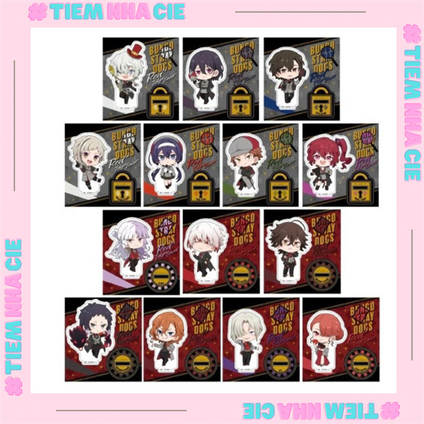 [TIEMNHACIE Hcm] Standee BSD Bungou Stray Dogs Van Hao Luu RED TOKYO ...