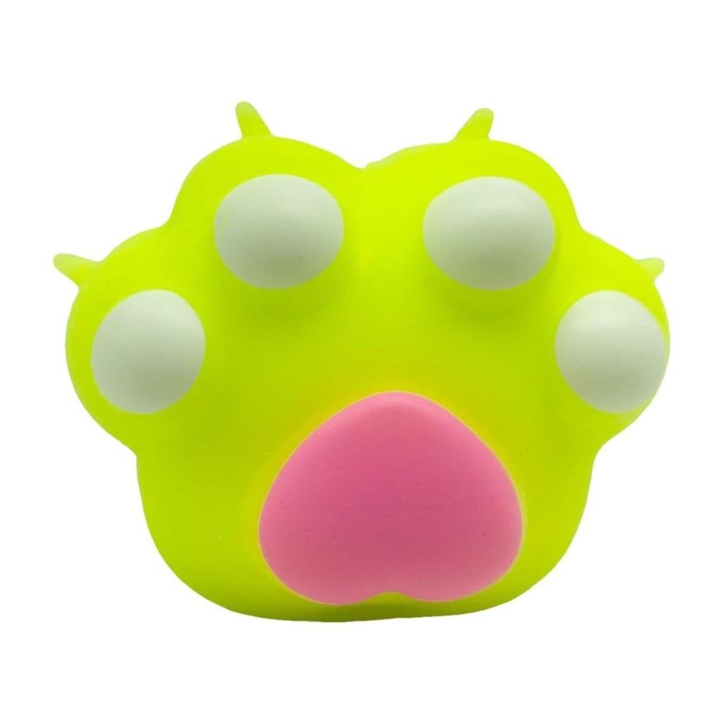 Cat Paw Squeeze Toy Elastic Fidget Toy Anti Stress Sensory Squeeze Soft ...