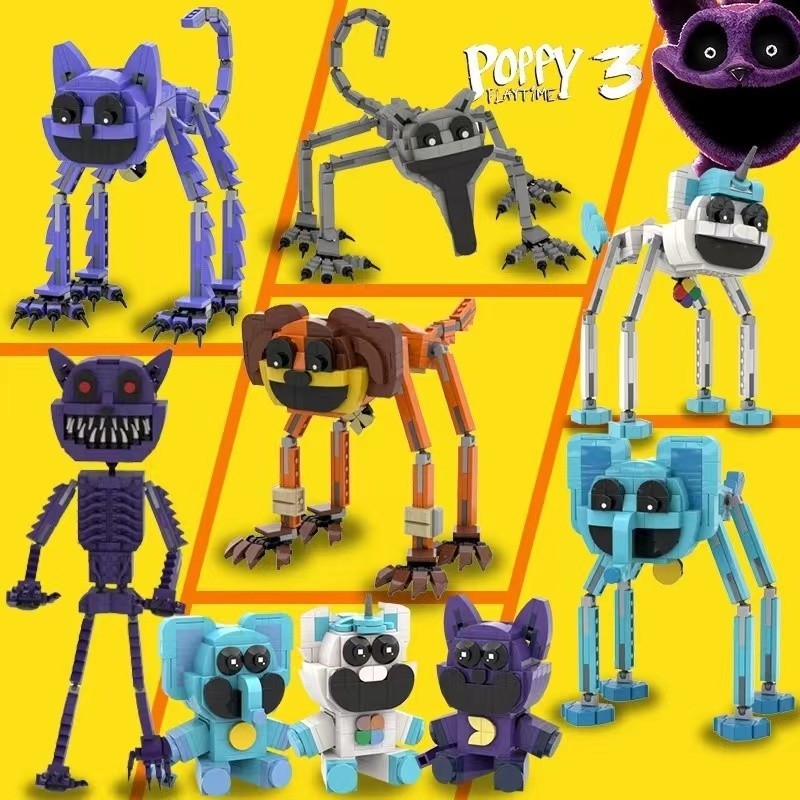 Compatiable with LEGO Poppy Playtime 3 catnap Poppy blocks gifts for ...