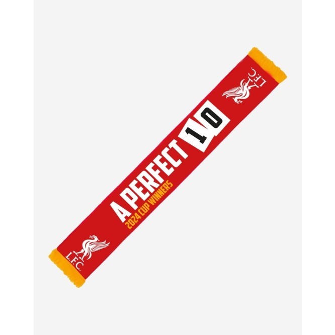 Lfc Carabao Cup Winners 24 Perfect 10 Scarf, Liverpool FC Scarf ...