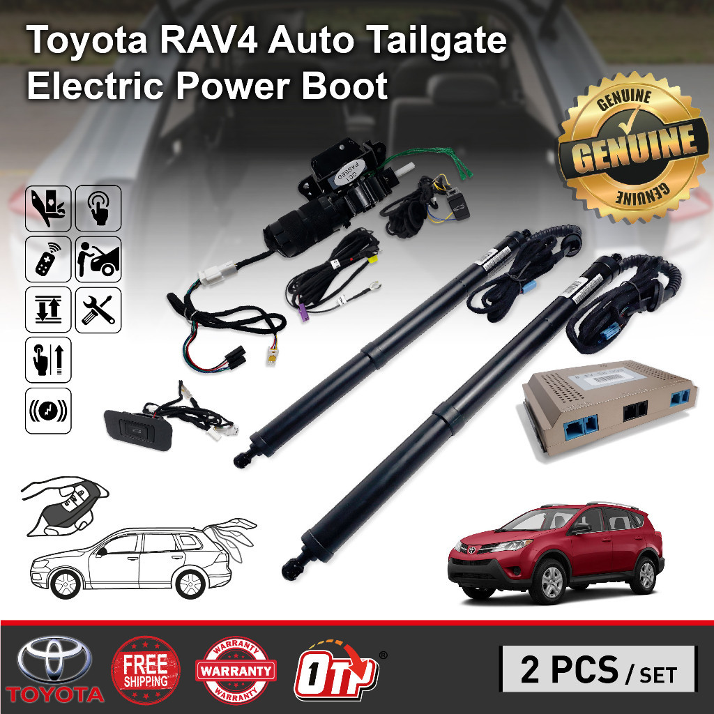 OTP Toyota RAV4 2014 Plug & Play Electric Auto Tailgate Power Boot Soft ...