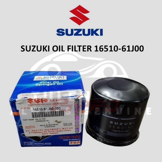 Suzuki Engine Oil Filter 16510 61J00 For Suzuki Swift Grand Vitaea Ertiga SX4 Original Shopee Malaysia