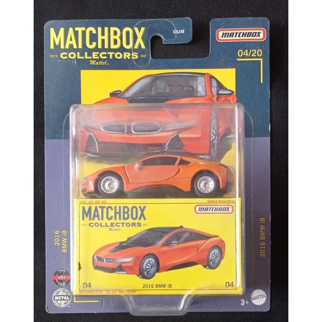 Matchbox - 2016 BMW i8 Matchbox Collectors Orange | Shopee Malaysia
