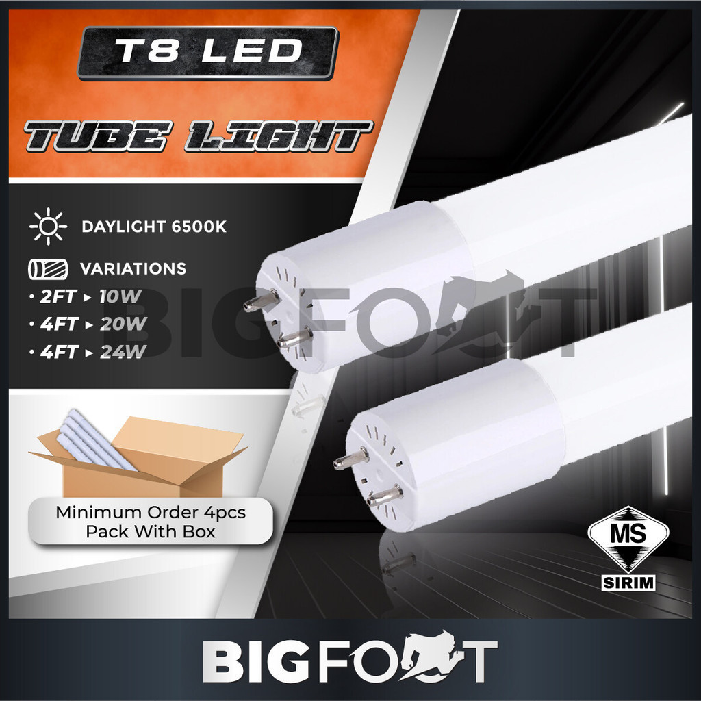 (Sirim) Godziillar T8 LED Light Tube Wall Ceiling Lighting Kalimantang Terang Dinding Siling ...