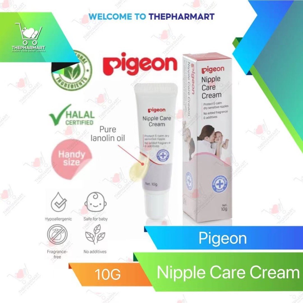 Pigeon Nipple Care Cream 10g | Shopee Malaysia