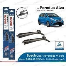 Bosch Clear Advantage U Hook Wiper Set for Perodua Alza (24"/16") | Shopee Malaysia