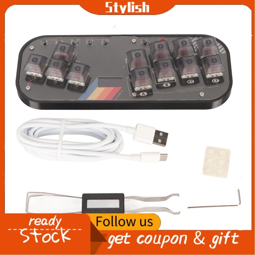 Stylish365 Keyboard for Hitbox Mini Fighting Game Controller SOCD ...