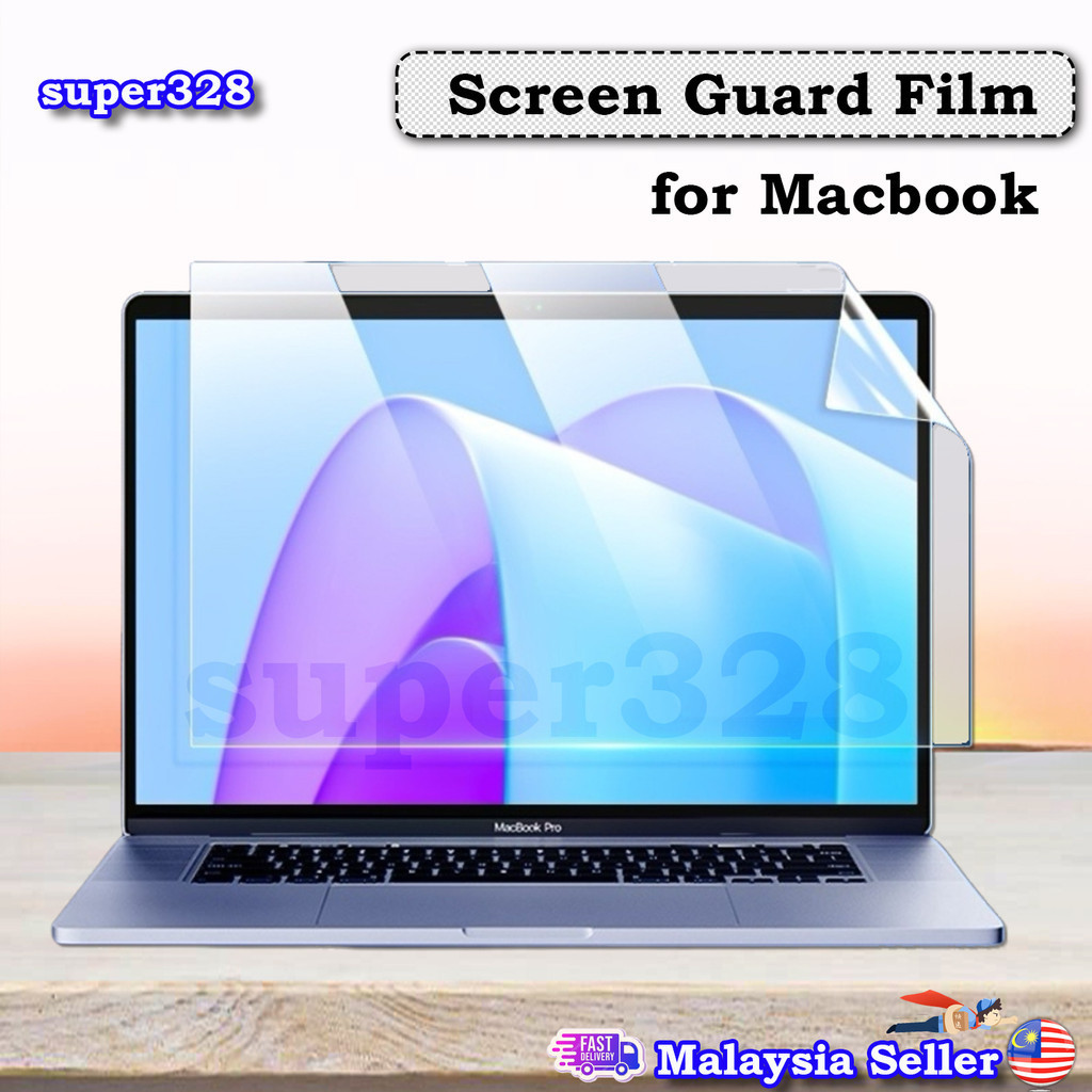 [ TPU Film Pro ] for Macbook ( 2023 ) Air 15 / Pro 14 / Pro 16 Hydrogel ...