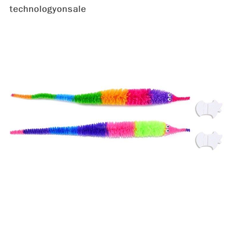 Pz: Magic Worm Prop Fuzzy Wiggly Worm Twisty Toy Caterpillar On a ...