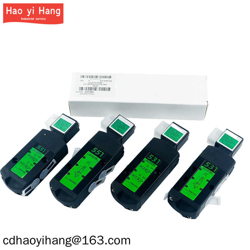 Solenoid Valve SCG551A001/551A017/551C017/531C001MS Plate Type Threaded ...