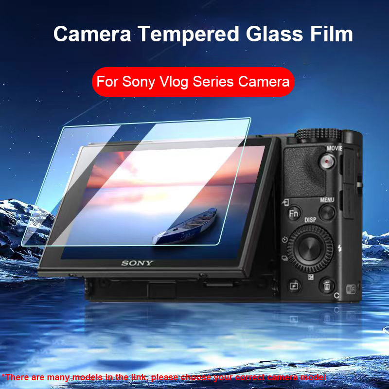 For Sony Vlog ZV1 ZV-1 ZV 1 ZV-E10 ZV E10L Camera Tempered Glass 9H 2 ...