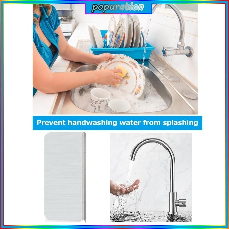 POP 2 Pcs Rustproof Side Splash Guard Replacement Durable Metal ...