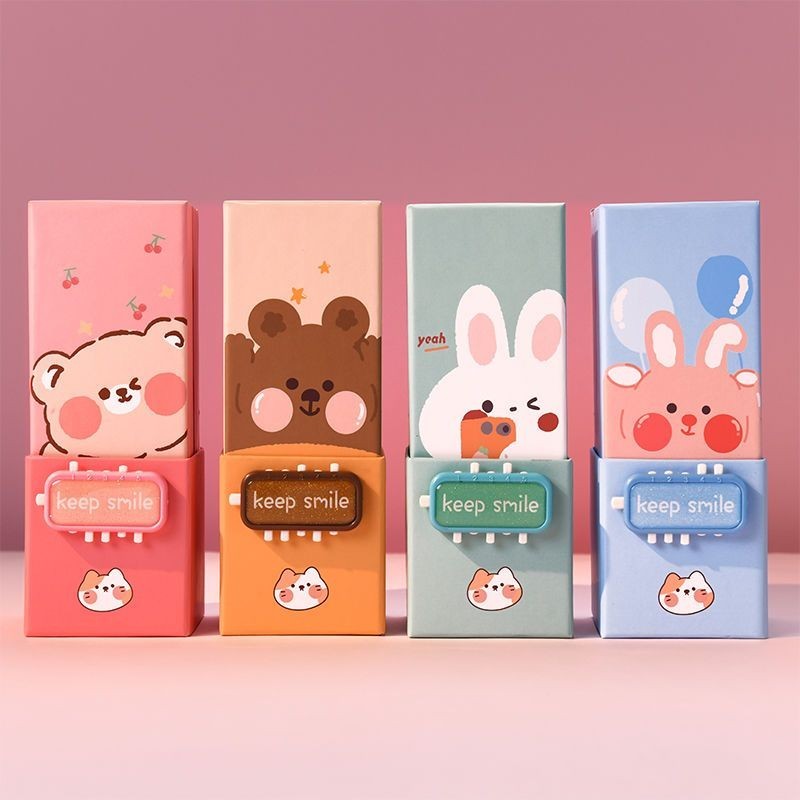 Multifunctional Large-Capacity Pencil Case Female Korean Version ...
