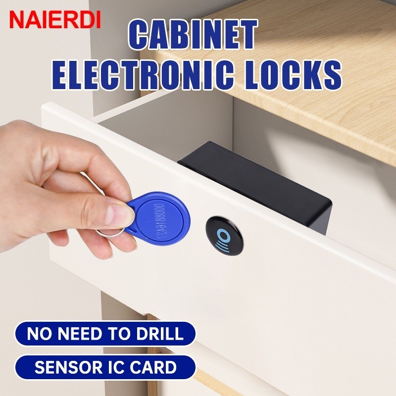 Invisible Sensor Lock EMID IC Card Drawer Digital Cabinet Intelligent ...