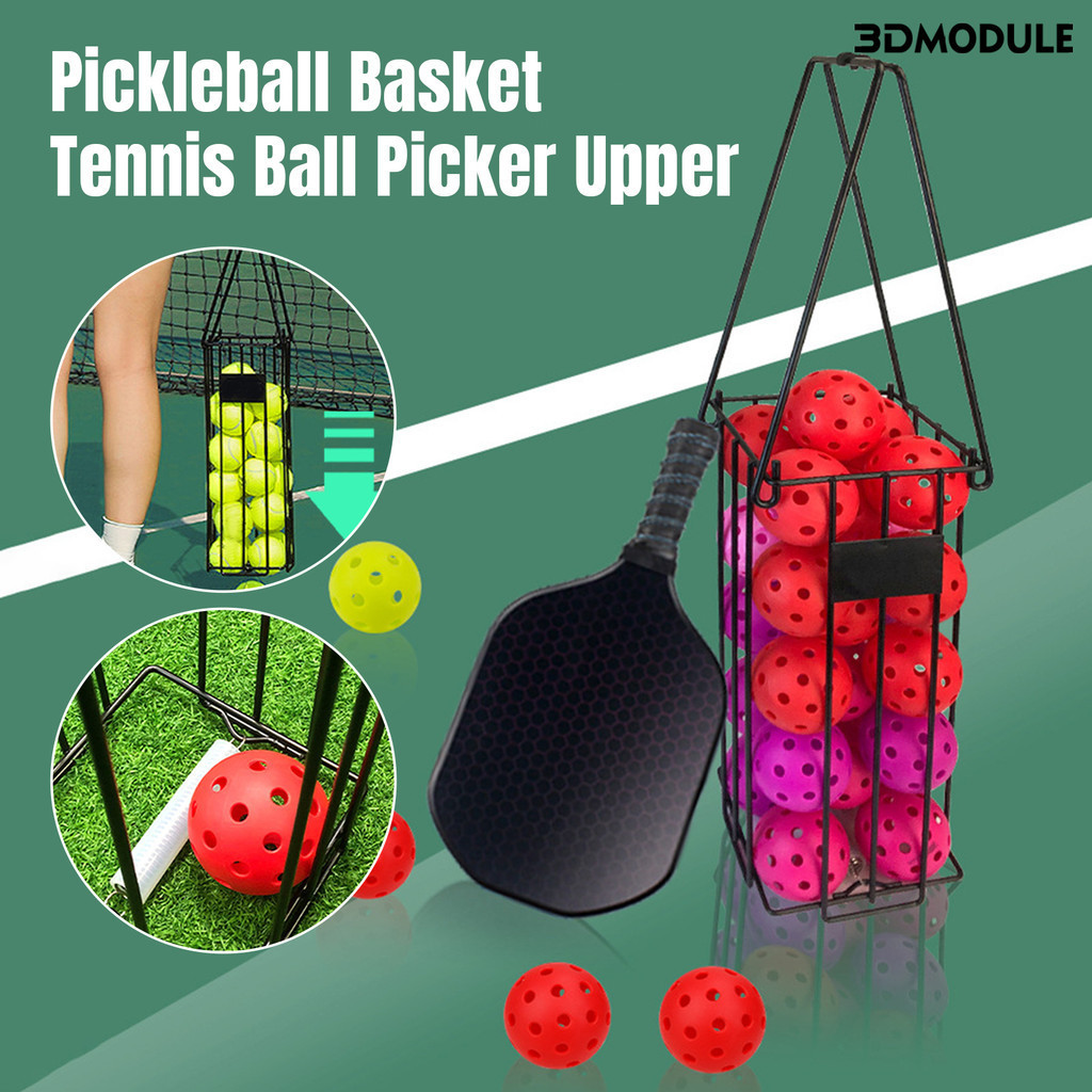DM-Picker Upper Easy Pickup Ball Holder Stainless Steel Pickle Portable ...