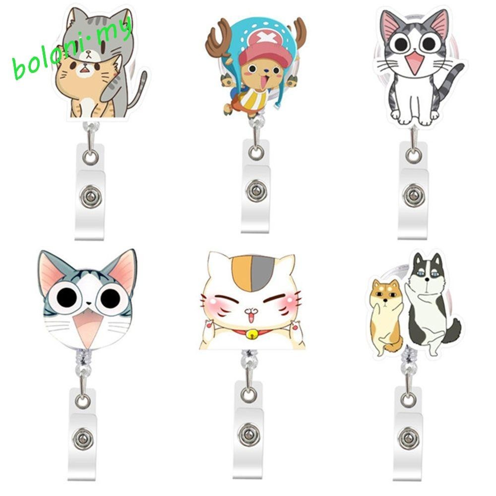 [COD] Retractable Badge Reel Animals Office Nurse Badge Reel Name Tag ...