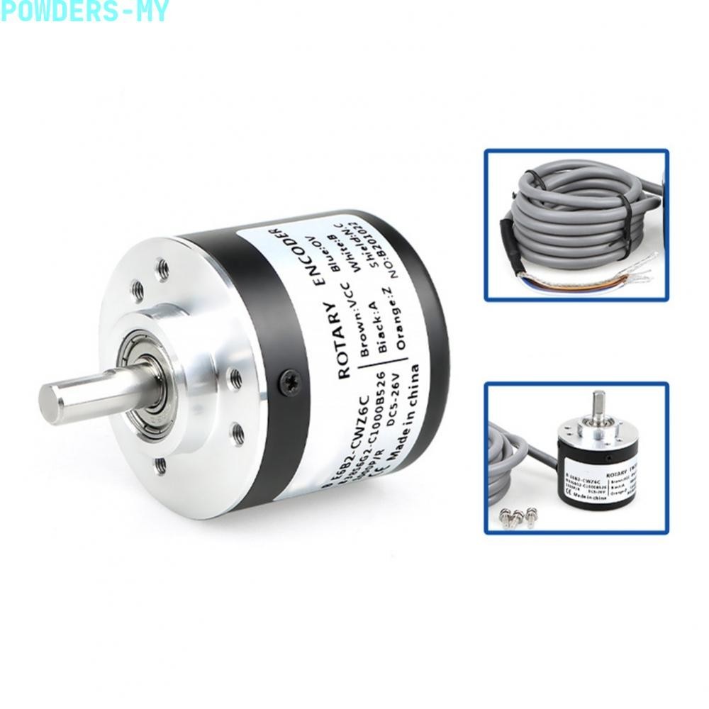 Waterproof Incremental Encoder E6B2CWZ6C NPN Push Pull Phase Pulse 100 200 300PR | Shopee Malaysia