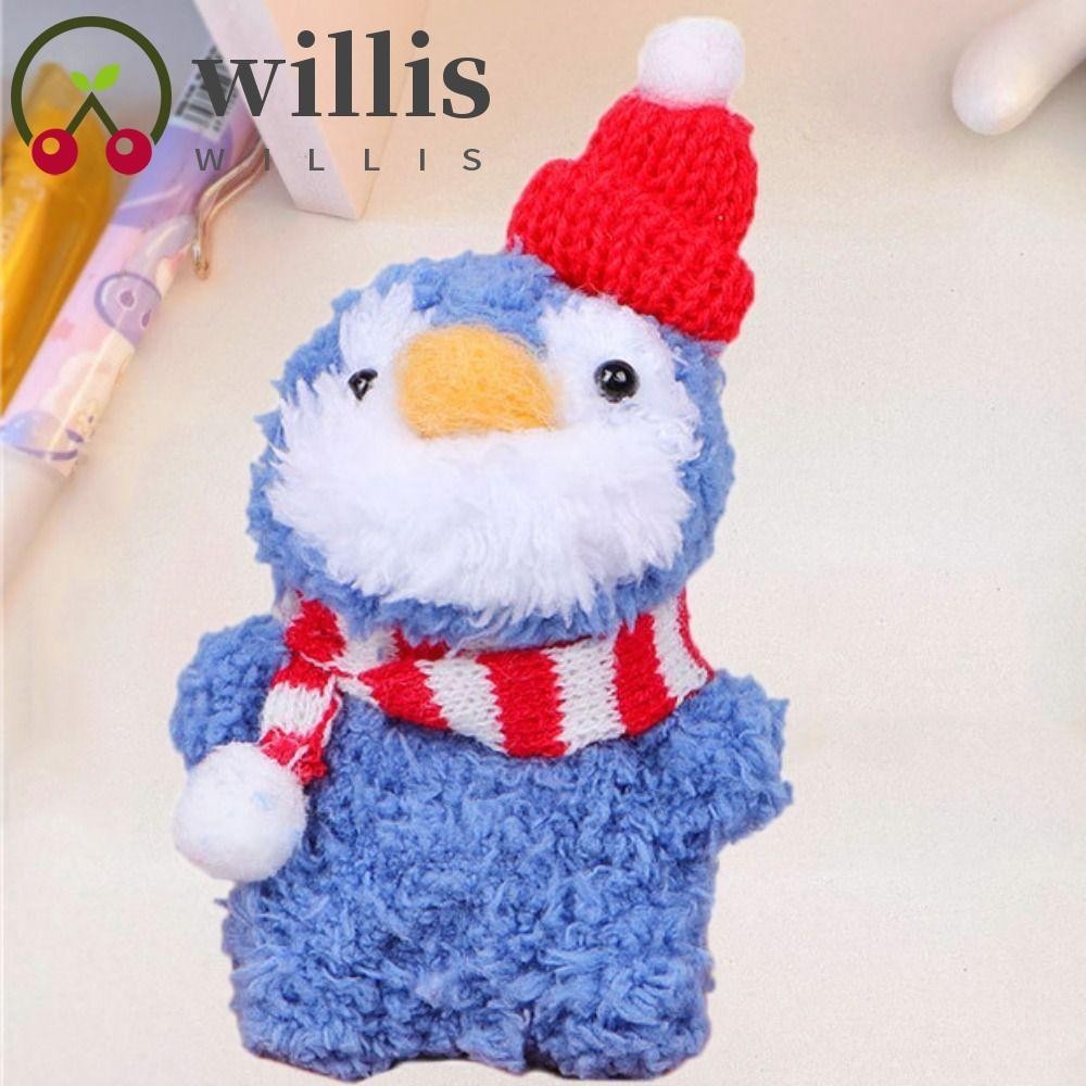 WILLIS Twist Stick Material Set, Cartoon Penguin Plush DIY Pendant ...