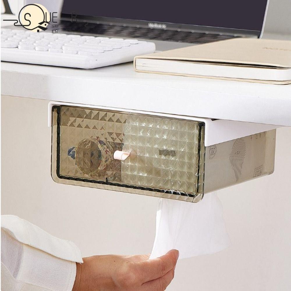 SUEREN Undertable Drawer, Large Capacity Pull Out Storage Box Table ...