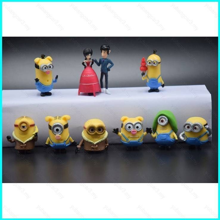 B3Y Despicable Me Action Figure Lucy Edith Agnes Margo Mel Model Dolls ...