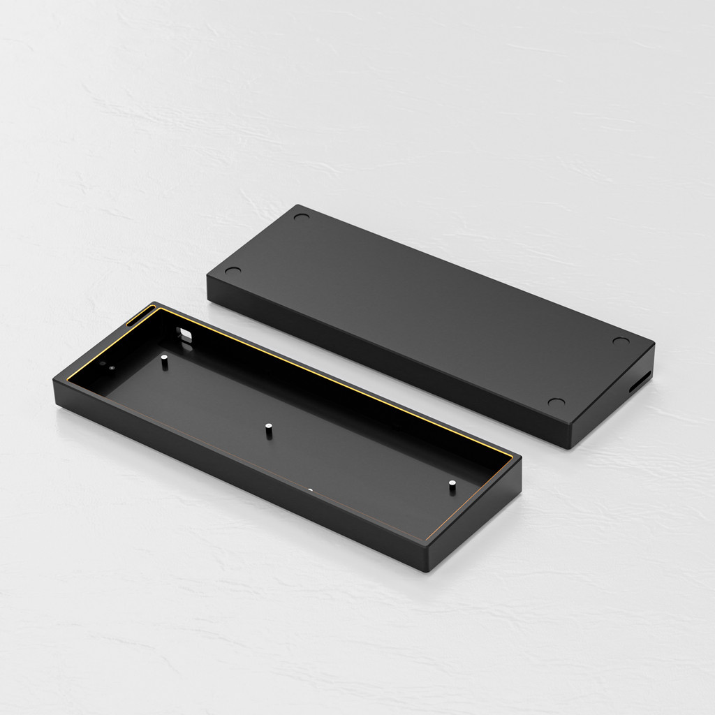 M60 CNC Aluminum Anode Custom Mechanical keyboard kit Housing Case for ...