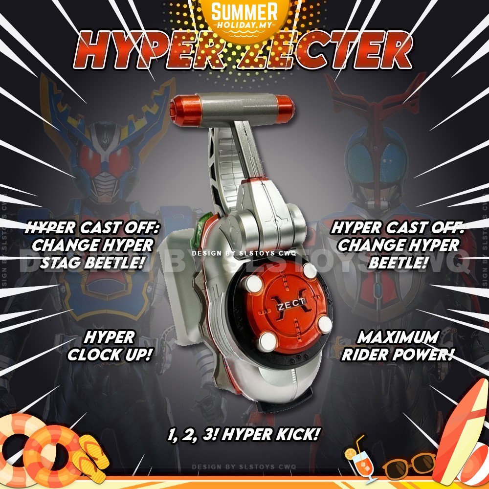 [CSM] Kamen Rider Kabuto Hyper Zecter Compatible Kabuto Zecter Driver ...
