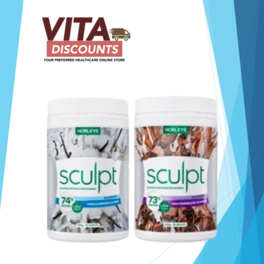HORLEYS SCULPT POWDER VANILLA DREAM FLAVOUR / MILK CHOCOLATE FLAVOUR ...