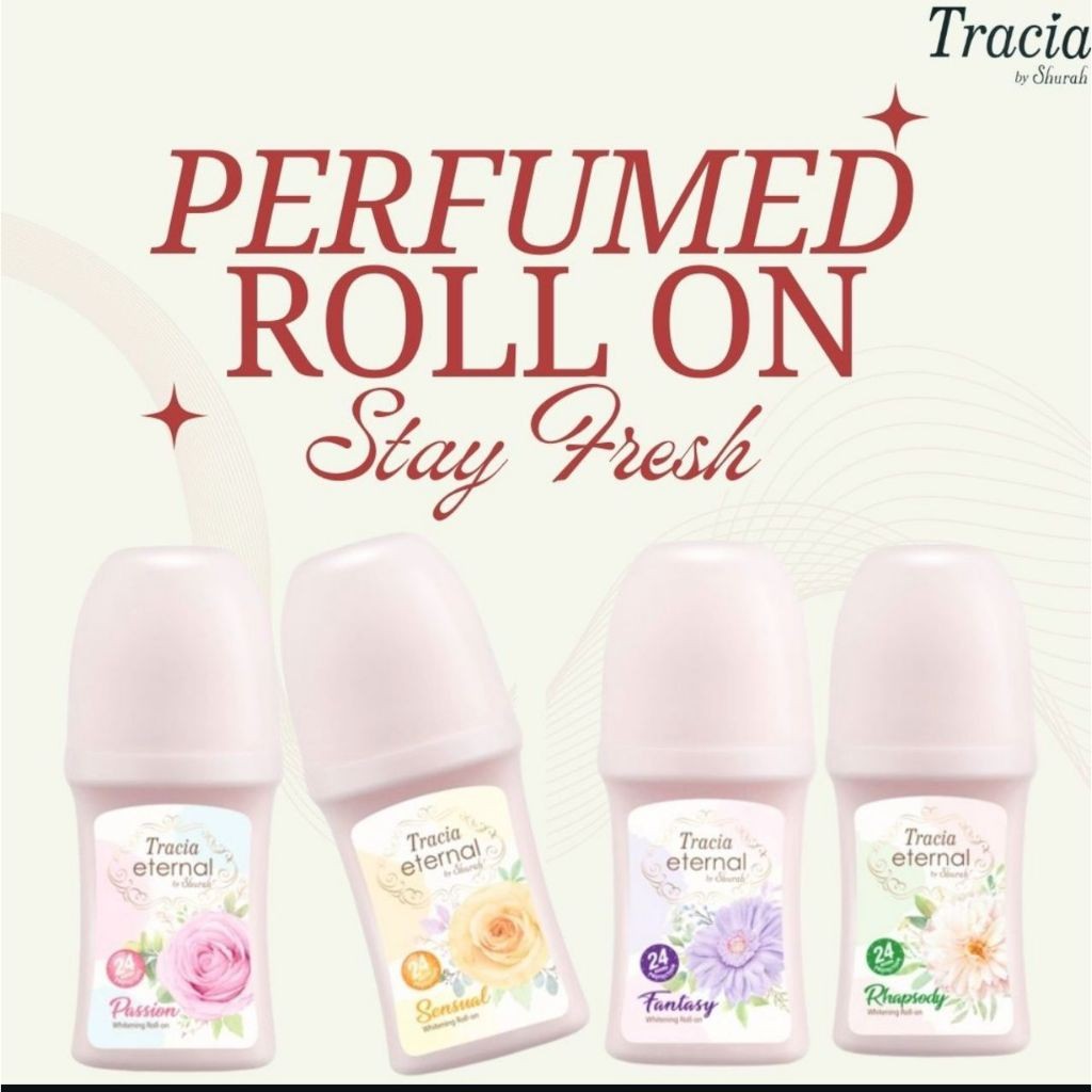 Tracia Eternal Perfumed Roll On (40ml) | Shopee Malaysia