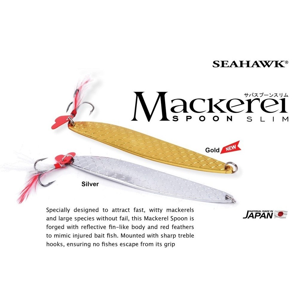 SEAHWAK SPOON XHA Tenggiri /Mackarel CASTING LURE | Shopee Malaysia