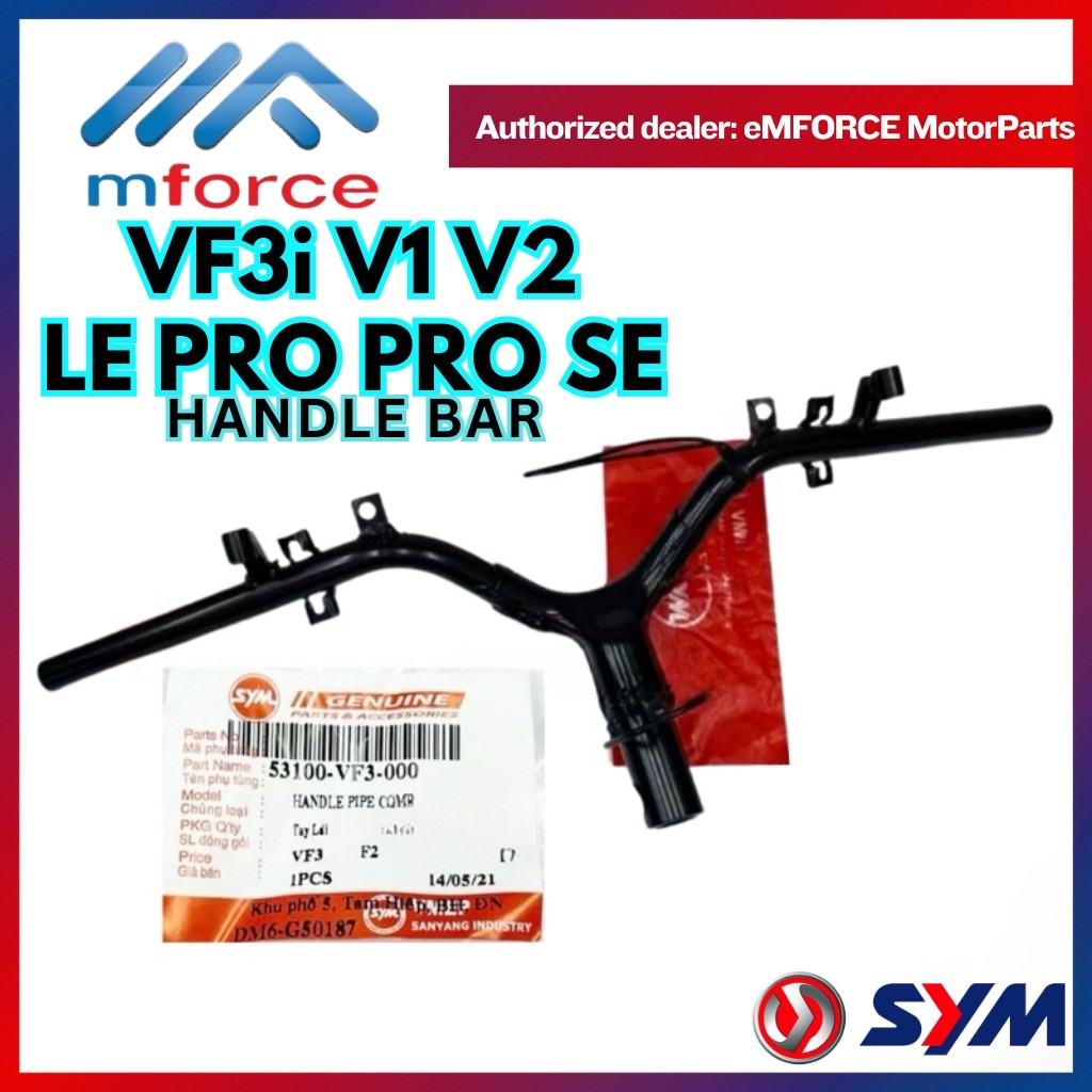 SYM VF3 VF3i V1 V2/ LE/PRO/PRO SE HANDLE BAR HANDLE BESI STEERING BESI ...