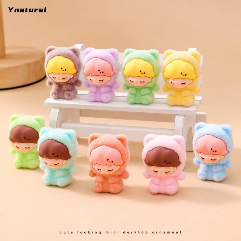 YNATURAL 9PCS Dimoo Grains Box, Soft Pop Bean Soap Bubbles Collectible ...