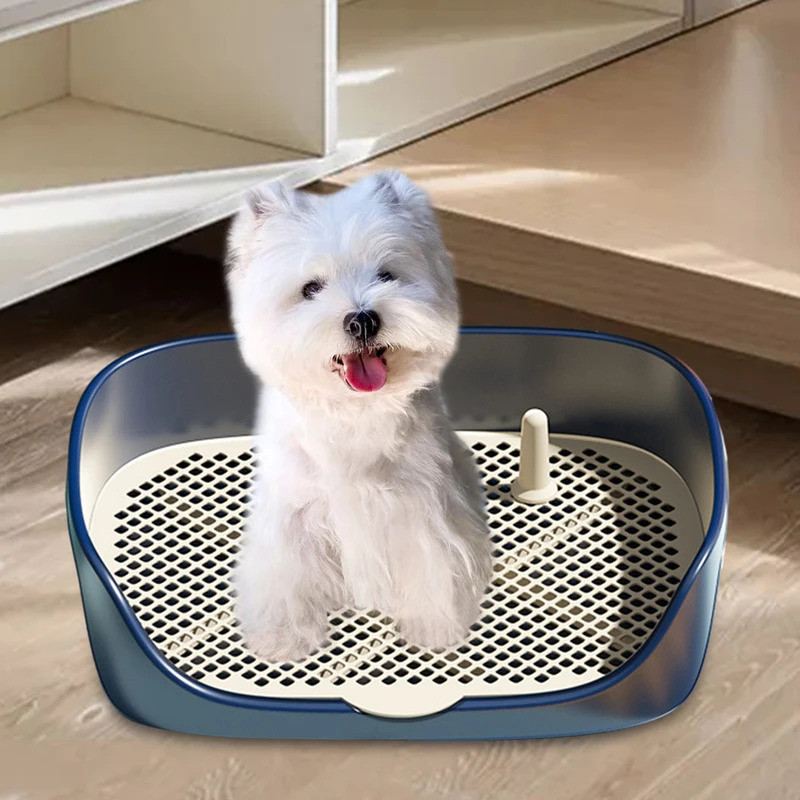 Pet Dog Toilet Portable Dog Potty Pan Trainer Litter Box Anti-Splash ...