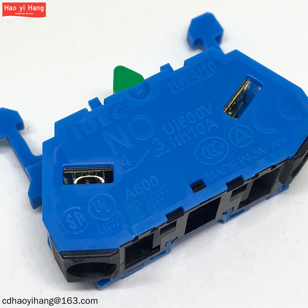 Idec HW-U10 HW-C01 U01 C10 G10 01 Emergency Stop Button Rotary Switch Auxiliary Contacts ...