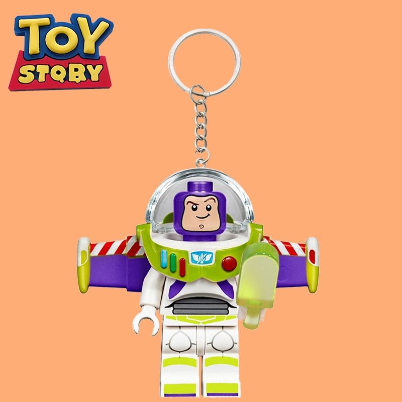 Compatible Lego Toy Story Buzz Lightyear Building Block Man Keychain ...