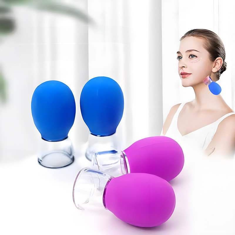 Facial cupping device vacuum negative pressure cupping面部拔罐器真空负压走罐刮痧提拉脸部 ...